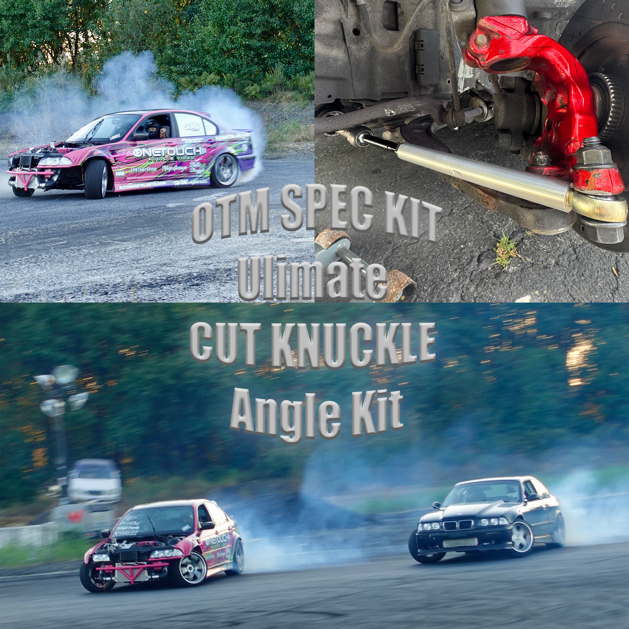 BMW E46 Angle Kit — Ultimate Drift Angle (OTM | Murp Garage x FPR ...
